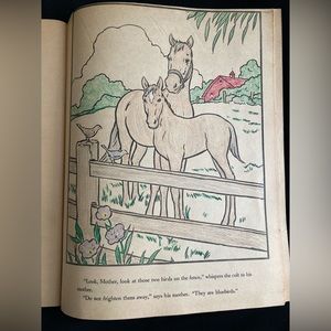 samuel Lowe | Art | Vintage 94s50s Coloring Activity Book Rare Fun ...